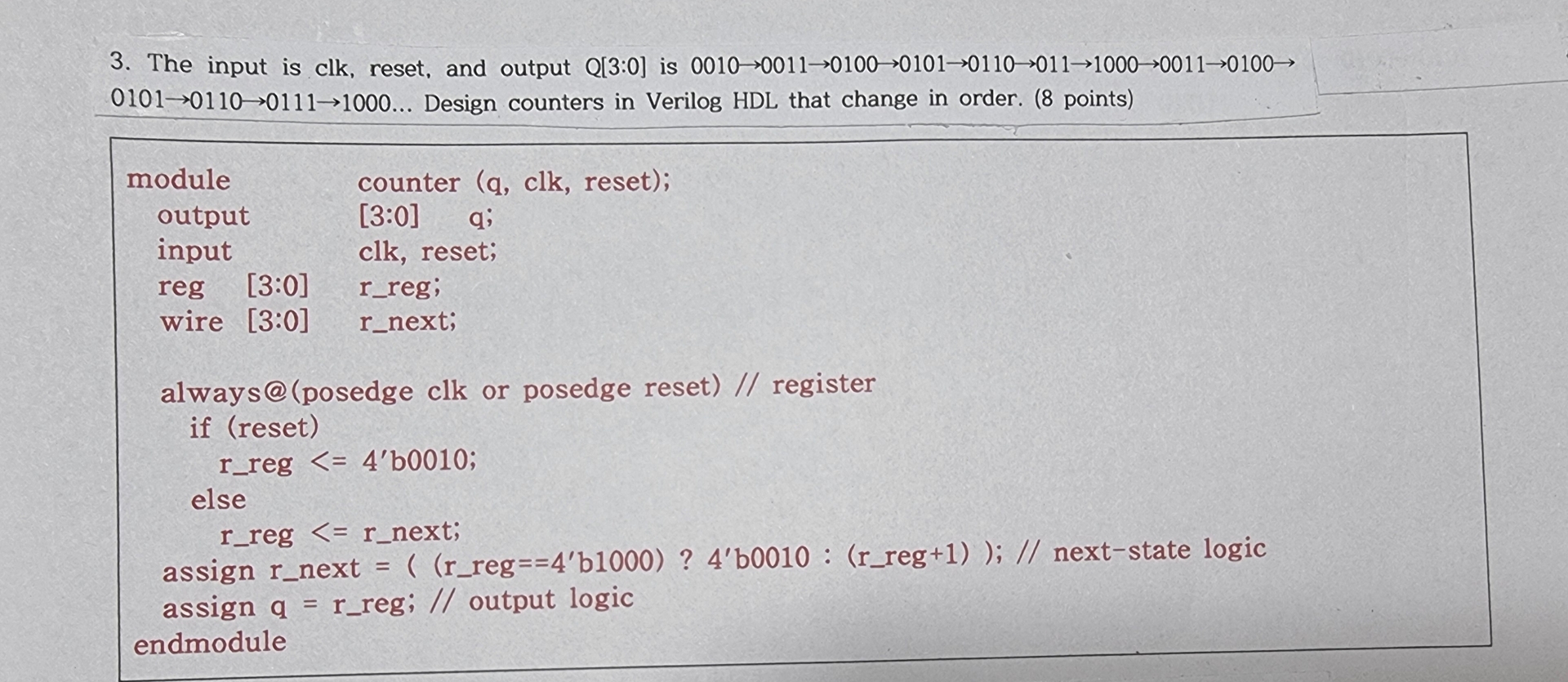 Solved *(Important)**The red part is the correct answer. | Chegg.com