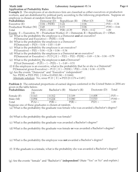 Solved Math 1600 Laboratory Assignment 5/6 Page 3 | Chegg.com
