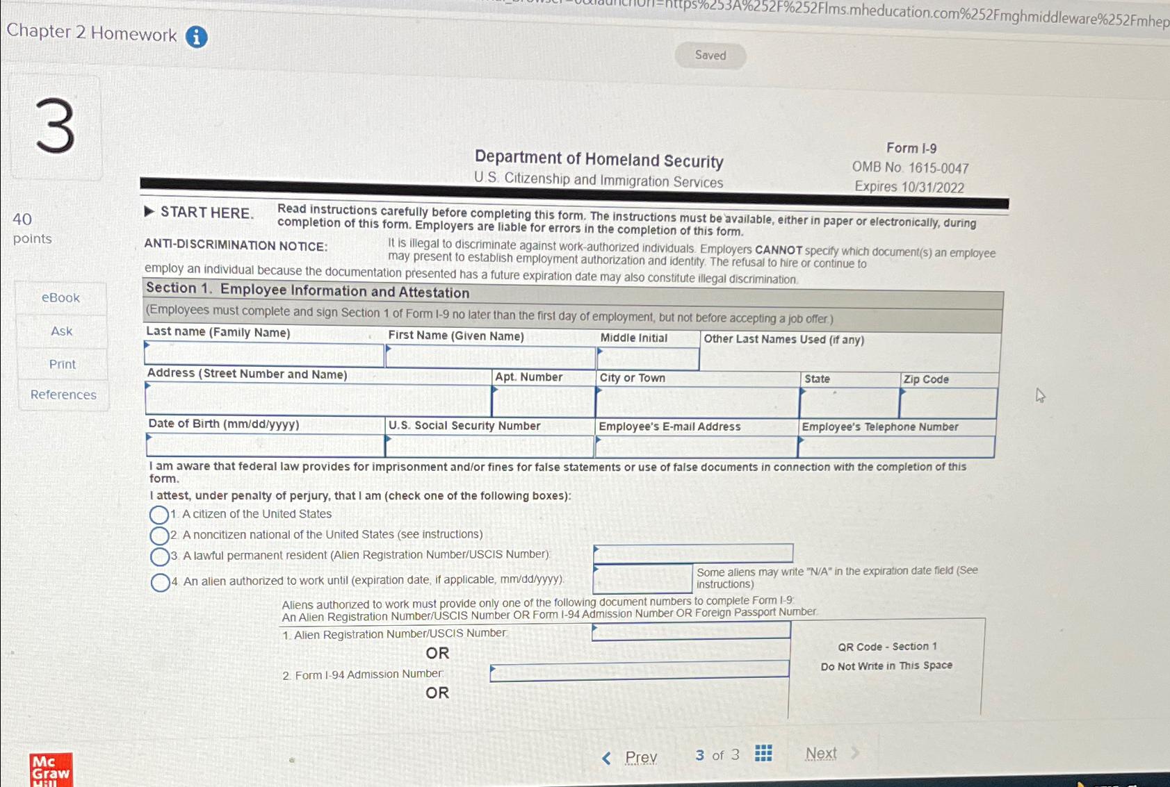 Solved Chapter 2 ﻿HomeworkSavedDepartment of Homeland | Chegg.com