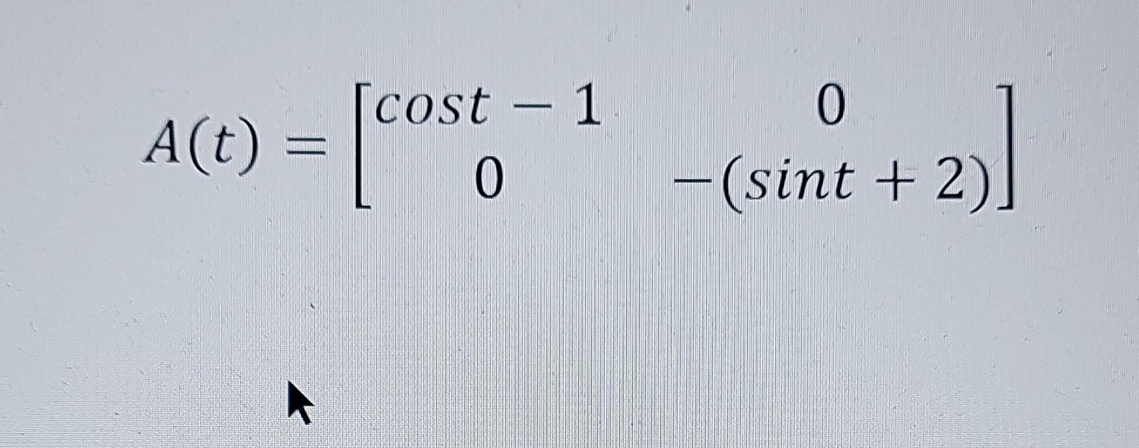 Solved A(t) is a periodic function and T=2pi. how to find | Chegg.com