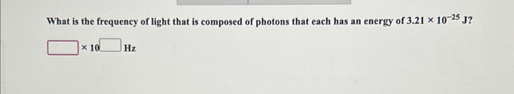 Solved What is the frequency of light that is composed of | Chegg.com