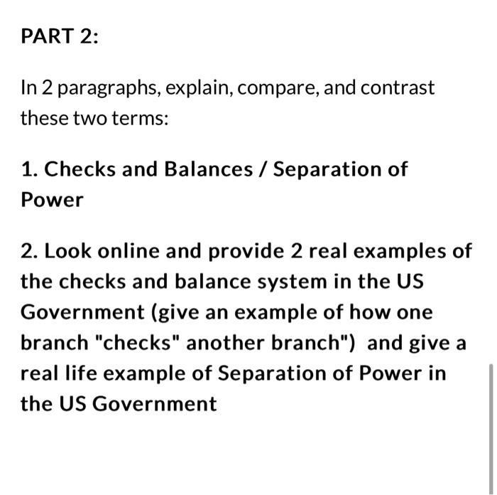 Using the four terms below and in 2 paragraphs, | Chegg.com