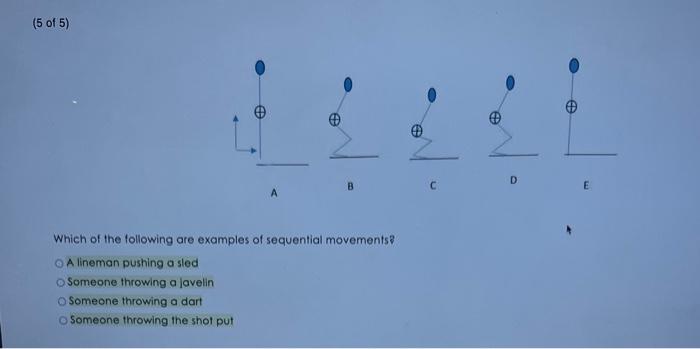 Solved Which of the following are examples of sequential | Chegg.com