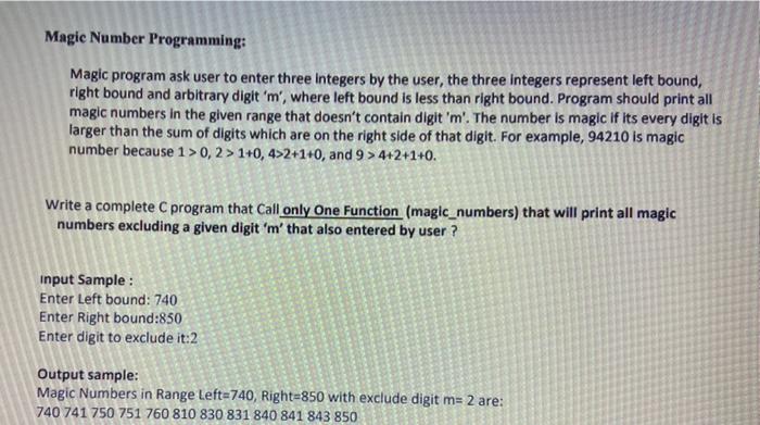 Solved i want the solution in the C language please . and | Chegg.com