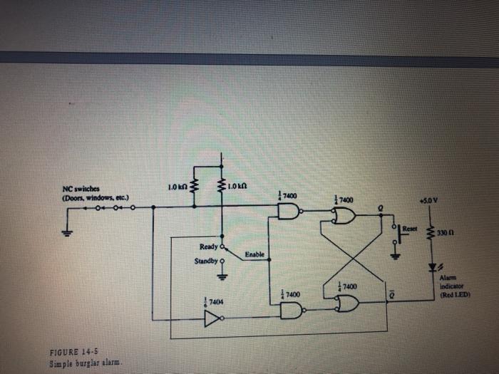 Objectives: Demonstrate how a latch can debounce an | Chegg.com