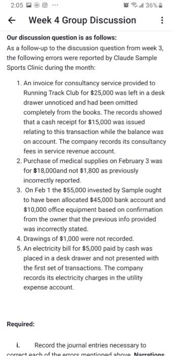 During February 2015, Claude Sample who operates a | Chegg.com