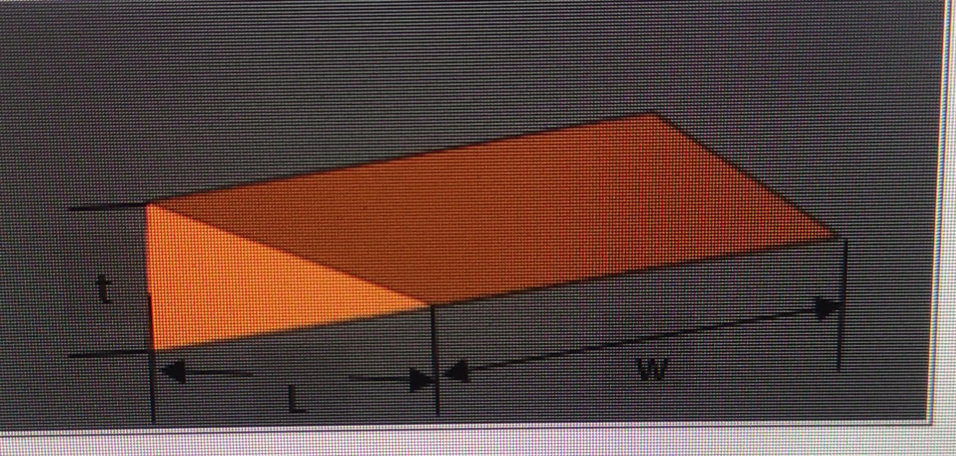 Solved 3.- Consider a straight triangular fin, fixed to a | Chegg.com