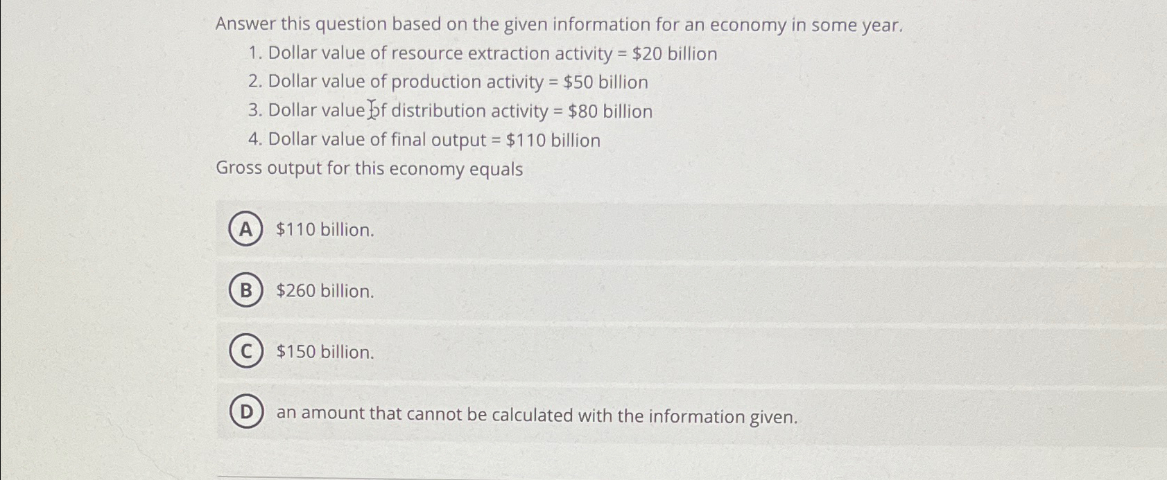 Solved Answer this question based on the given information | Chegg.com