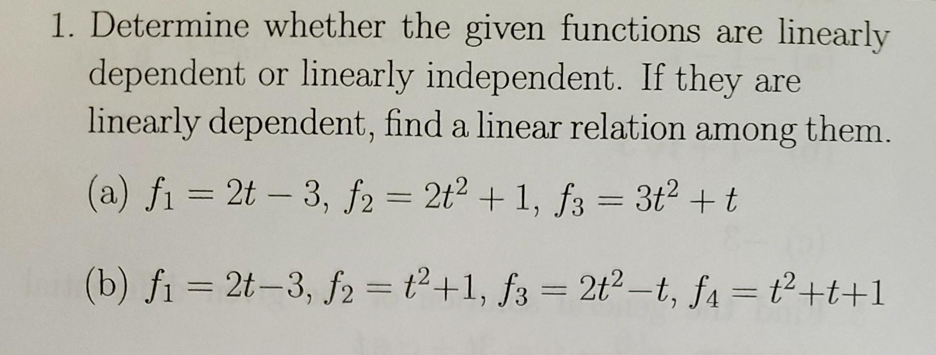 Solved I'm having trouble with part b. My algebra seems to | Chegg.com