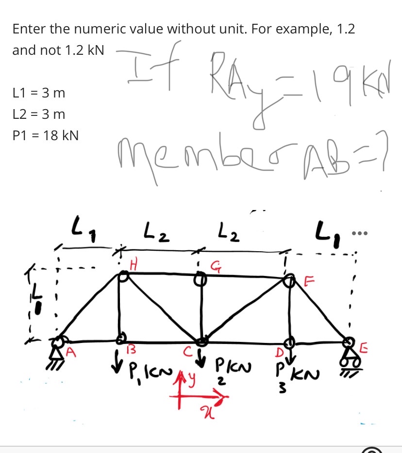Solved Enter the numeric value without unit. For example, | Chegg.com