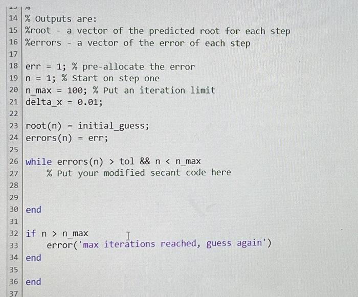 Solved Secant Function Provide your finished secant | Chegg.com