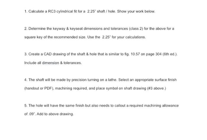 Solved Question: PLEASE HELP! 1. Calculate a RC3 cylindrical | Chegg.com