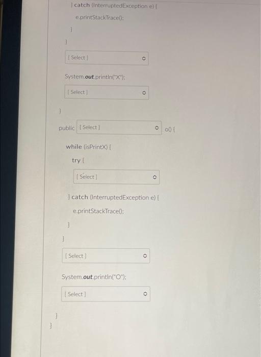Solved Implement a class that contains two methods x and o | Chegg.com