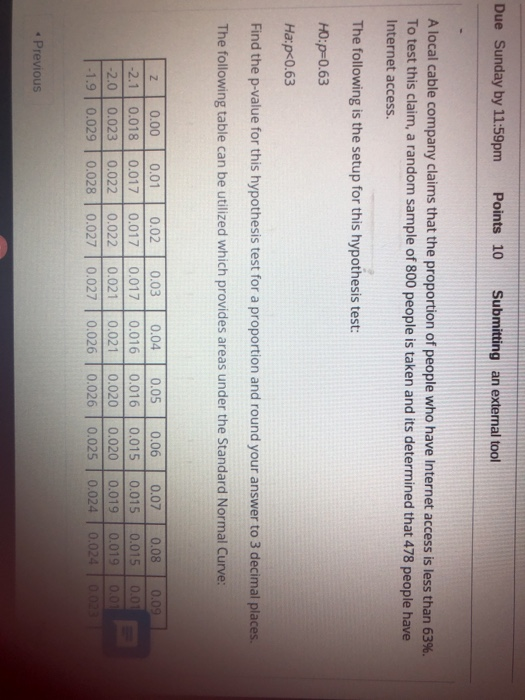 Solved Due Sunday by 11:59pm Points 10 Submitting an | Chegg.com