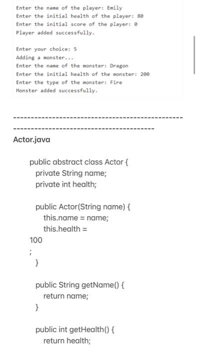 Solved Hello, I am creating a Java program that is a game | Chegg.com