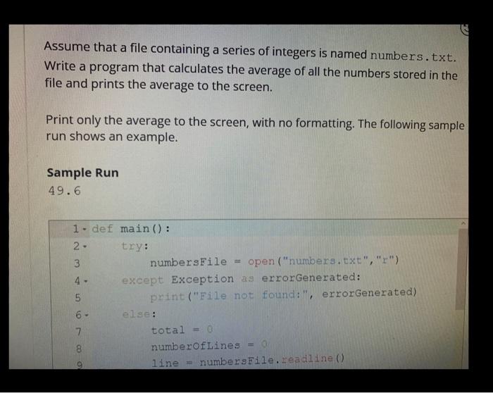 Solved I am confused on how to go about this programming | Chegg.com