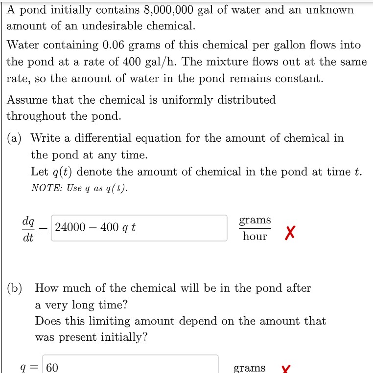 Solved *AI DOES NOT DO WELL WITH DIFF EQ PLEASE REFRAIN FROM | Chegg.com
