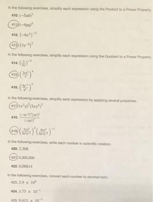 Solved In the following exercises, simplify each expression | Chegg.com