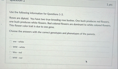 Solved 1 ﻿ptsUse the following information for Questions | Chegg.com