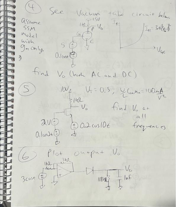 exam Rs Practice Problems for final (2 HE R -Vo V | Chegg.com