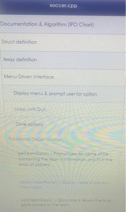 Solved Write a program that stores the following data about | Chegg.com