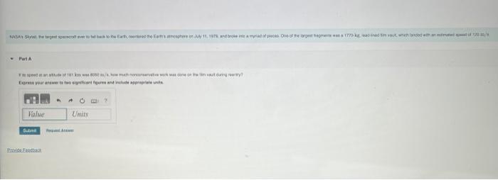 Solved * Pritin TilficeNASA's Skylab, the largest spacecraft | Chegg.com