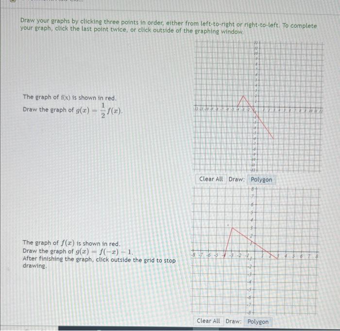 Solved Draw the graph of g(x)=f(x)+2 below. Draw The graph | Chegg.com
