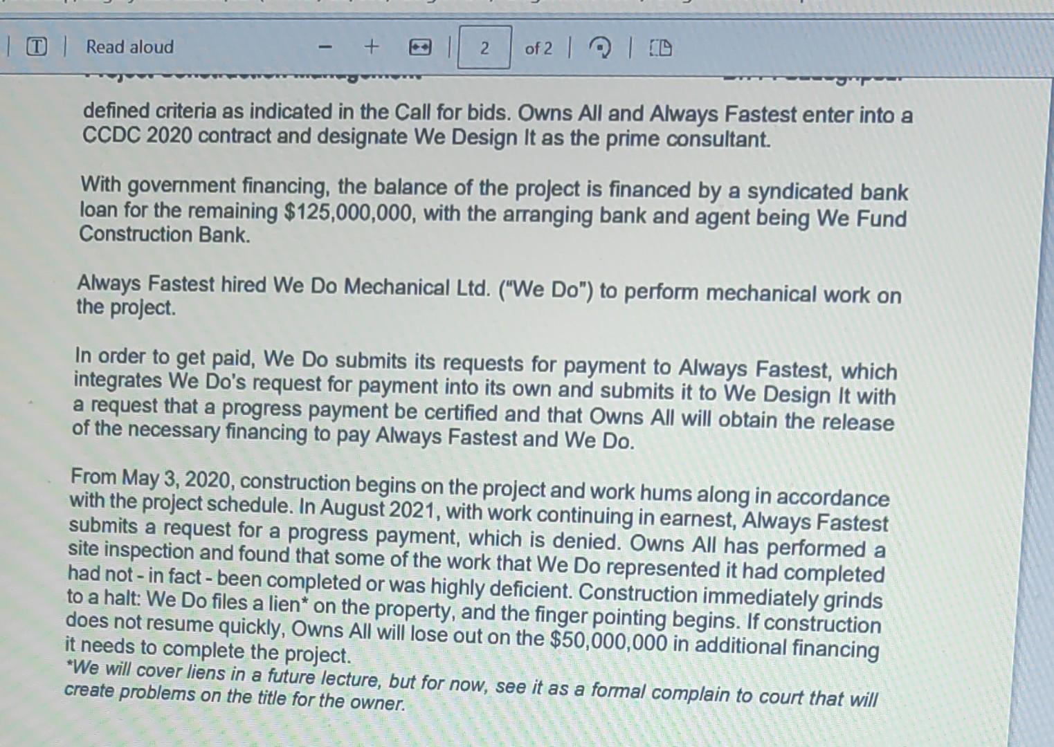 Solved CCDC2 General Questlons 1. What are the roles | Chegg.com