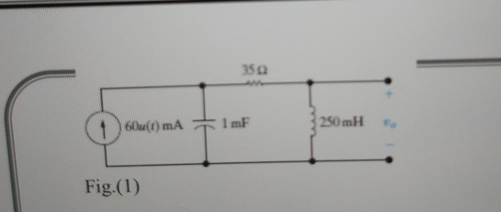 Solved Find the s-domain expression for Vo in the circuit in | Chegg.com