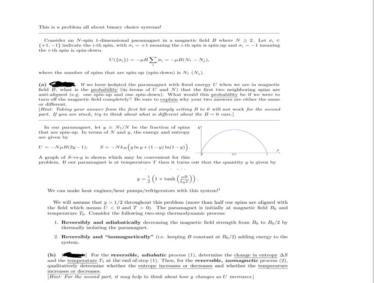 Solved This is a problem all about binary choice | Chegg.com
