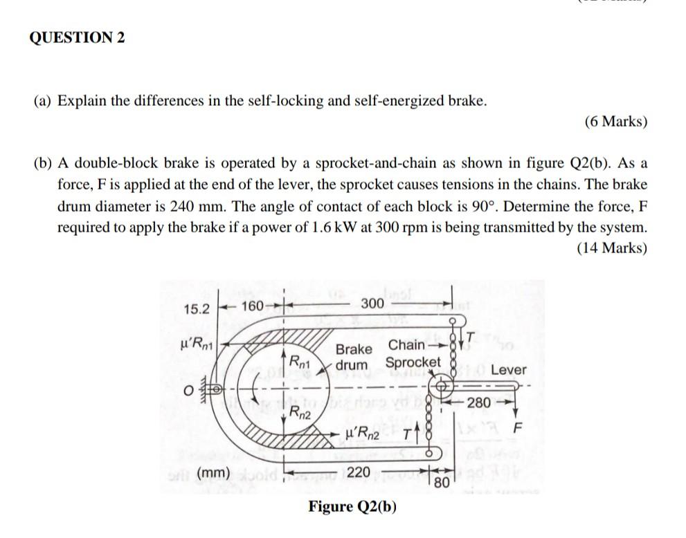 Solved QUESTION 2 (a) Explain the differences in the | Chegg.com