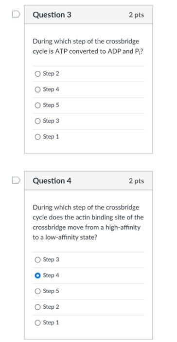 Solved The crossbridge does not contain stored energy at any | Chegg.com