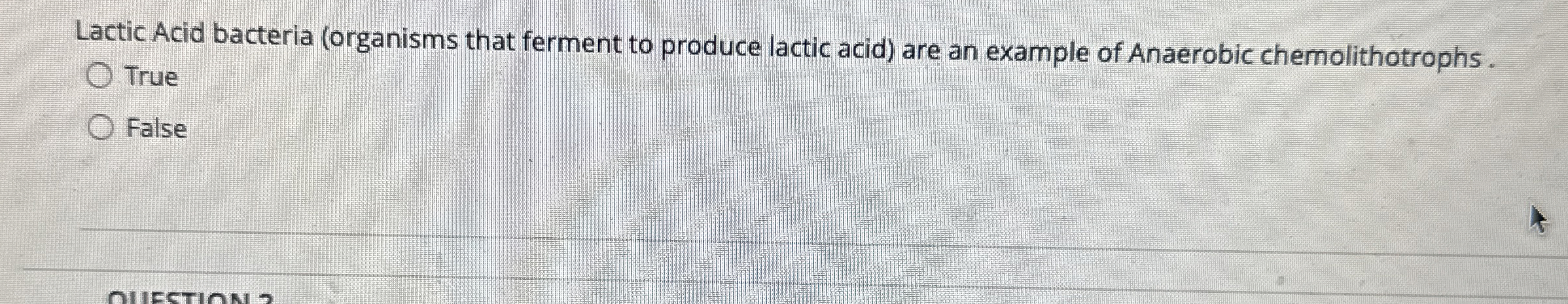 Solved Lactic Acid bacteria (organisms that ferment to | Chegg.com