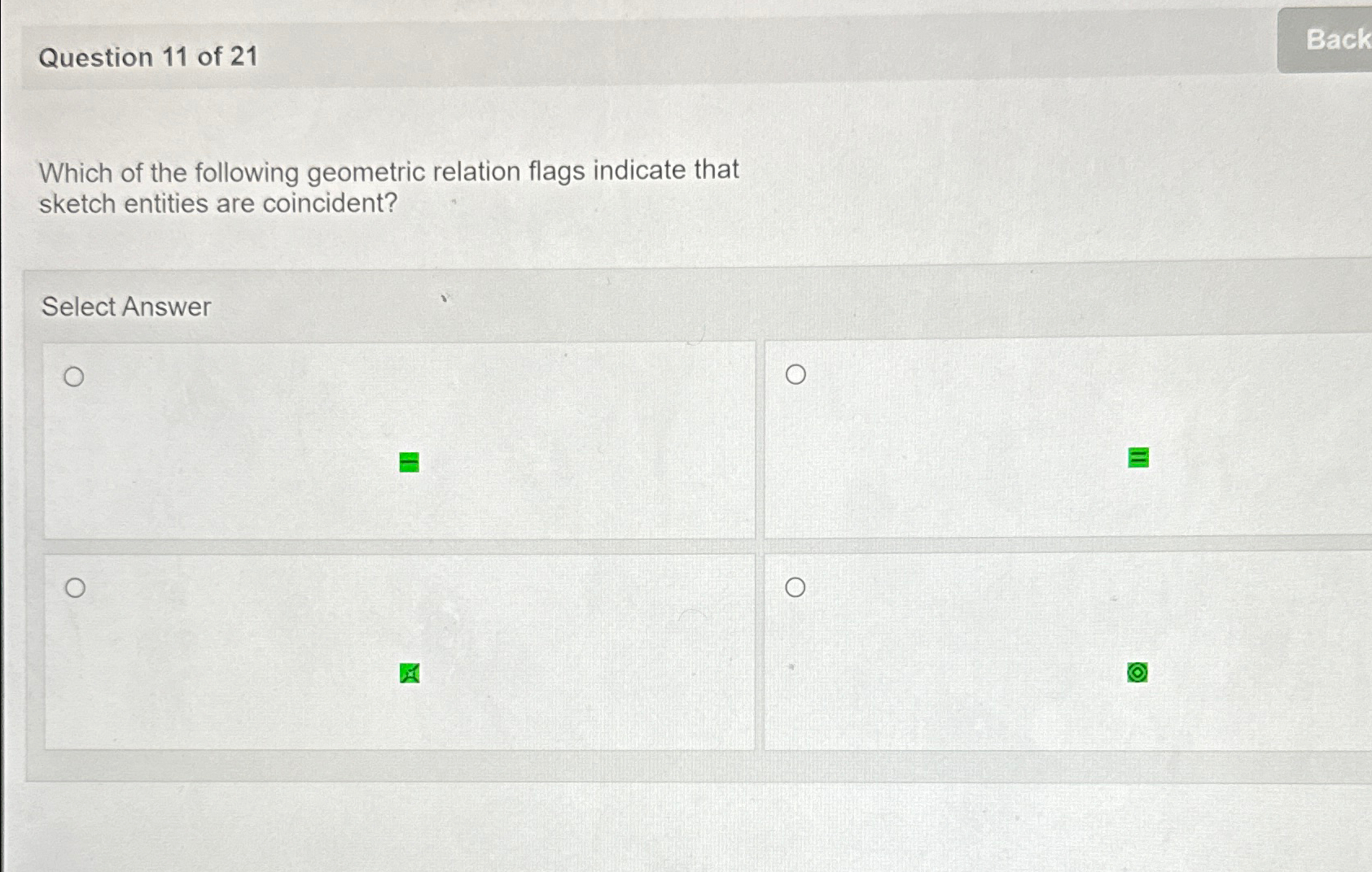 Question 11 ﻿of 21BackWhich of the following | Chegg.com