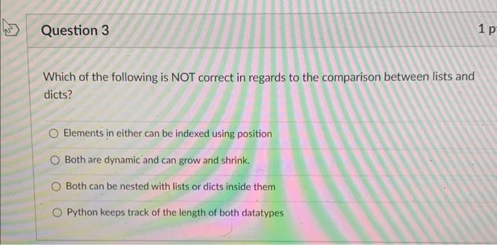 Solved Assume we have declared two dictionary variables | Chegg.com Solved Assume we have declared two dictionary variables | Chegg.com