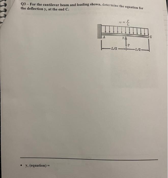 Solved Q4 - Determine (a) the critical load Pcr for the | Chegg.com