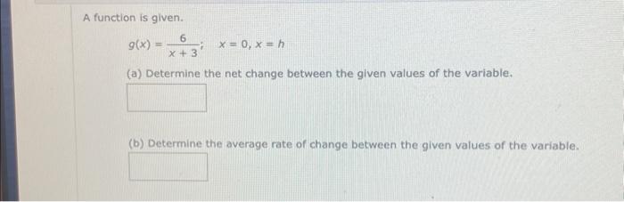 Solved A linear function is given. f(x)=31x+2 (a) Find the | Chegg.com