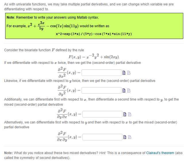 Solved As With Univariate Functions We May Take Multiple 