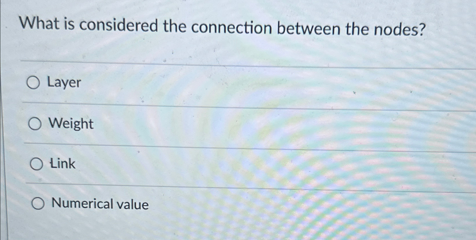 Solved What is considered the connection between the | Chegg.com