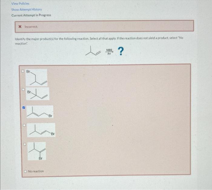Solved Identify the major product(s) for the following | Chegg.com