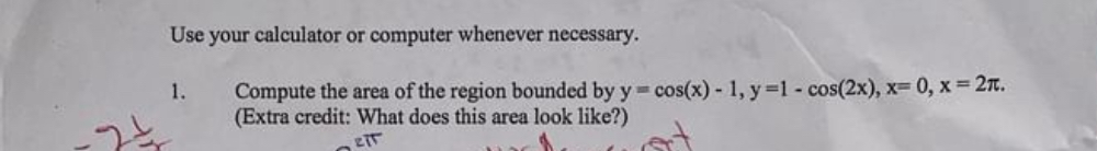 Solved Use your calculator or computer whenever | Chegg.com