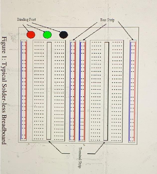 Solved Binding Post Bus Strip1. Calculate IT, RT, V1, V2, | Chegg.com