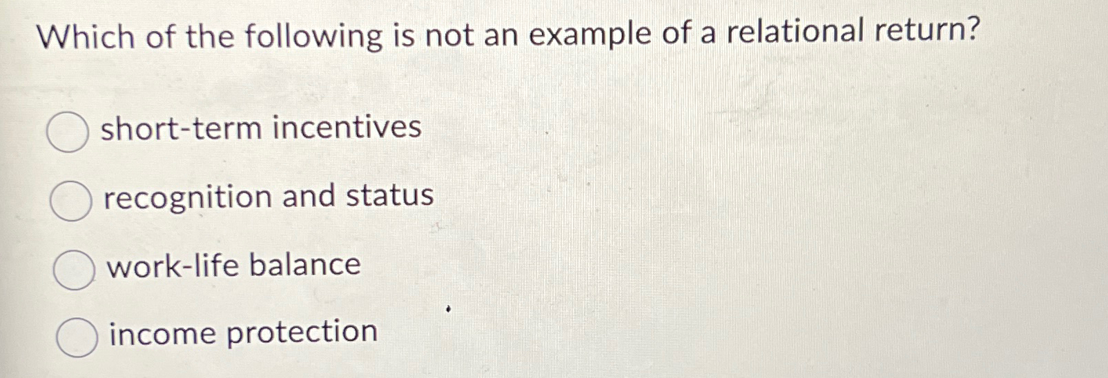 Solved Which of the following is not an example of a | Chegg.com