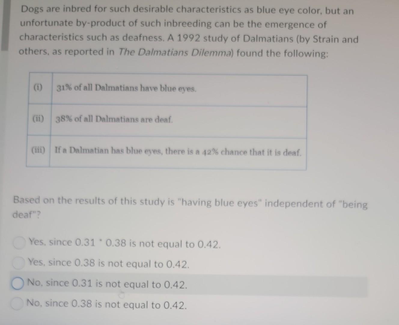 Solved Dogs are inbred for such desirable characteristics as | Chegg.com