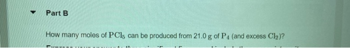 Solved Balance the chemical reaction equation P4(s) + Cl2(g) | Chegg.com