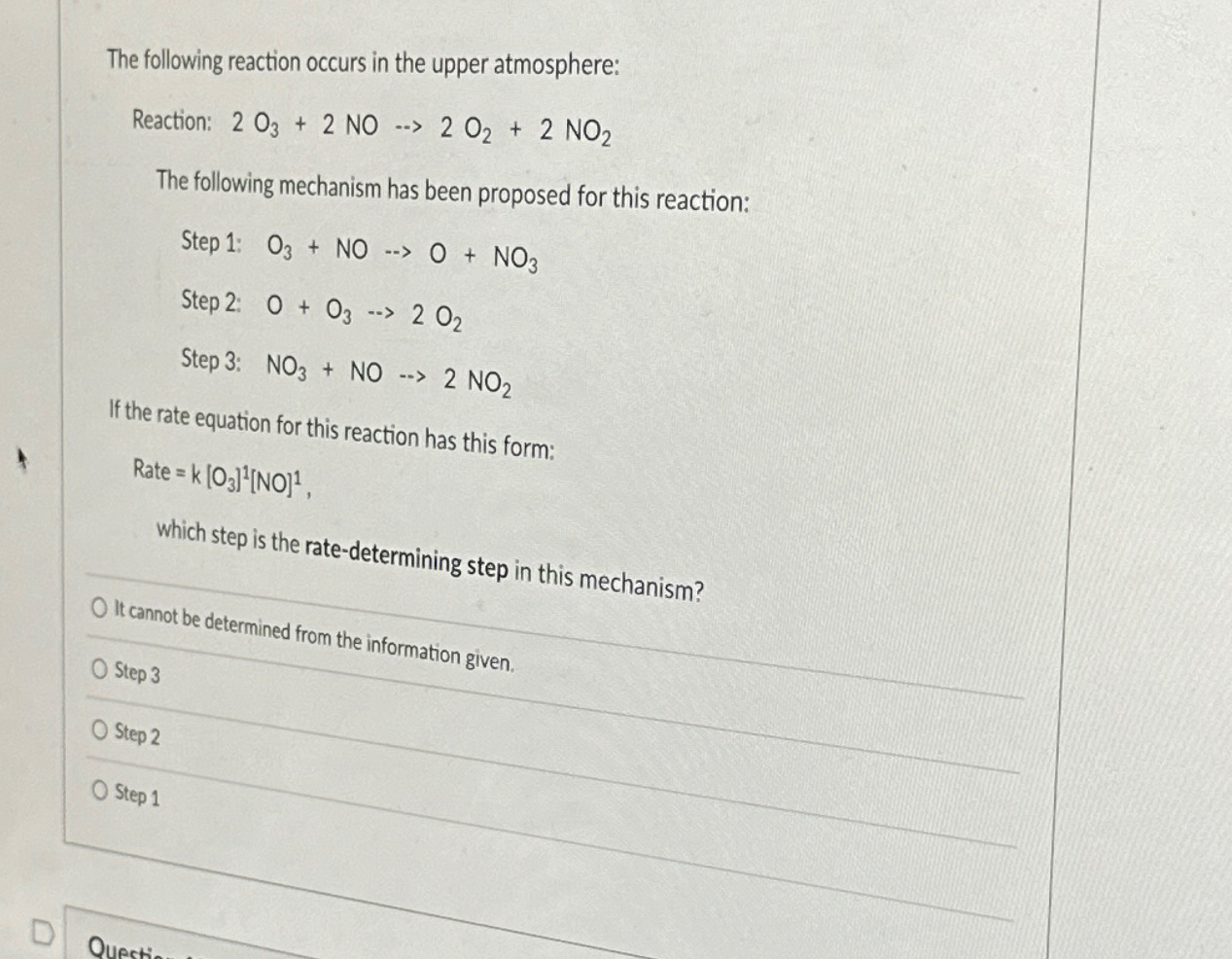 Solved The following reaction occurs in the upper | Chegg.com