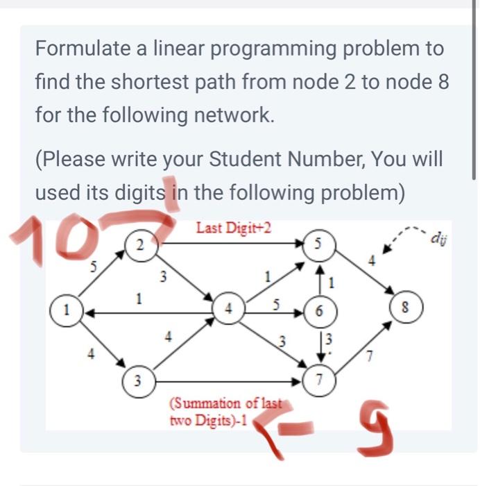 Solved Formulate a linear programming problem to find the | Chegg.com