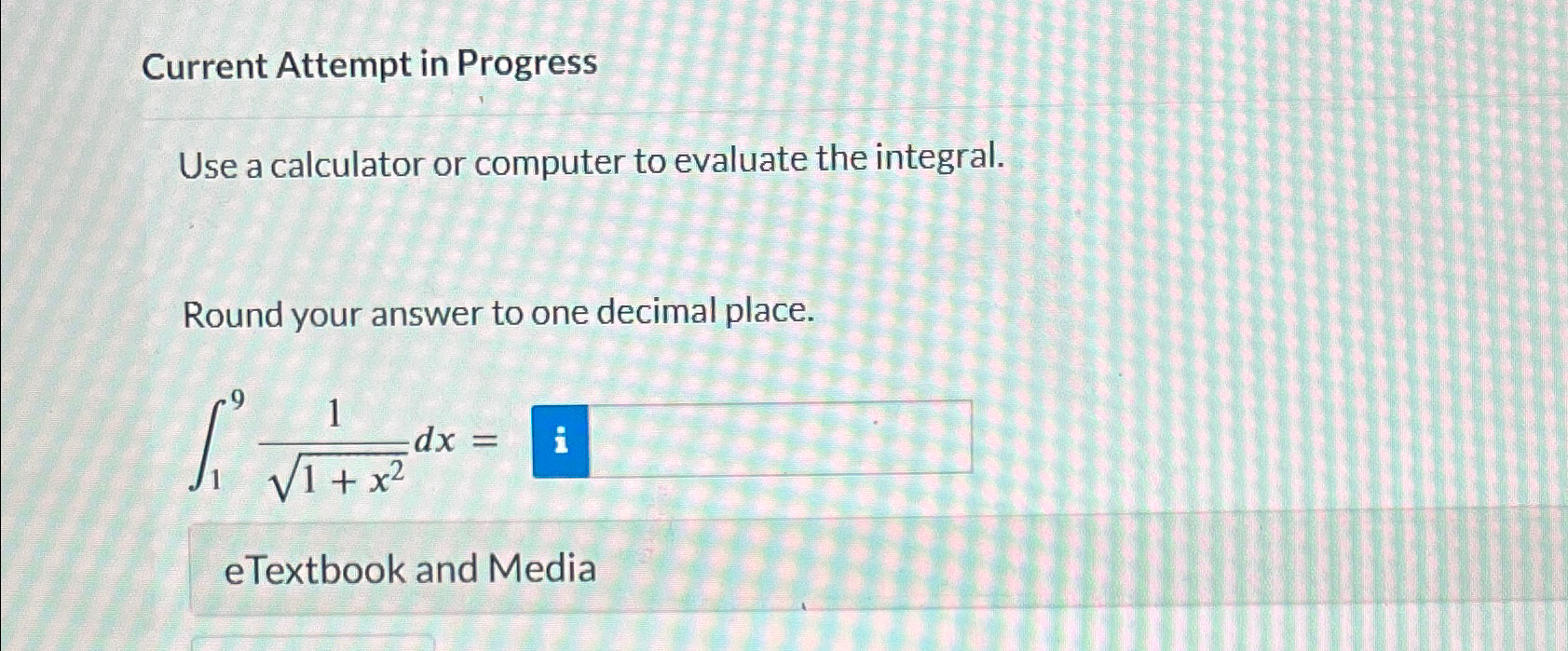 Solved Current Attempt in ProgressUse a calculator or | Chegg.com