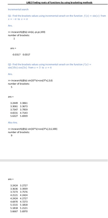 Write these commands in the Matlab and send the final | Chegg.com