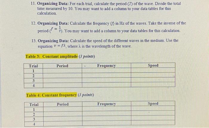 Solved Use Tables 1 and 2 to complete Tables 3 and 4 and | Chegg.com